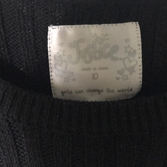 Justice | Dresses | Sparkly Knit Dress A Little Bit Fancy | Poshmark